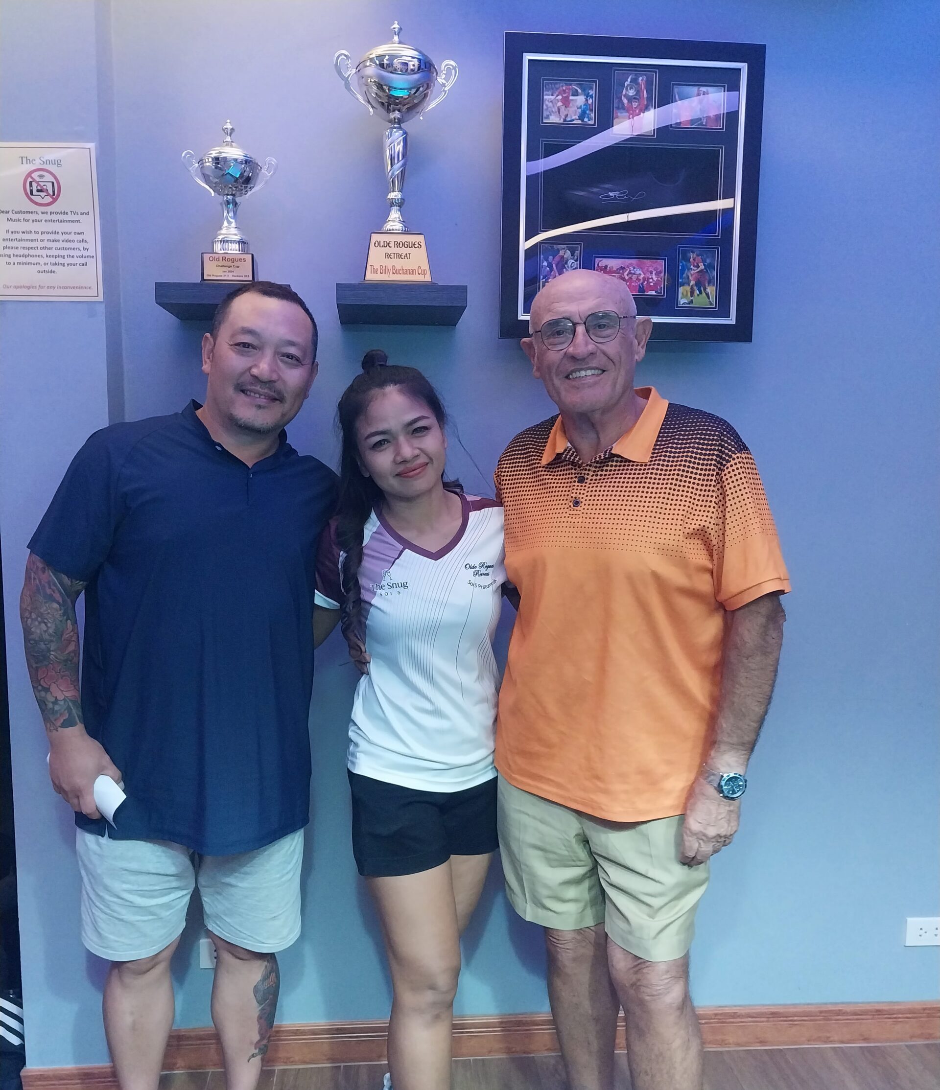 OLDE ROGUES GOLF REPORT NIGEL AND LIN COME OUT TOPS AT ROYAL LAKESIDE ...