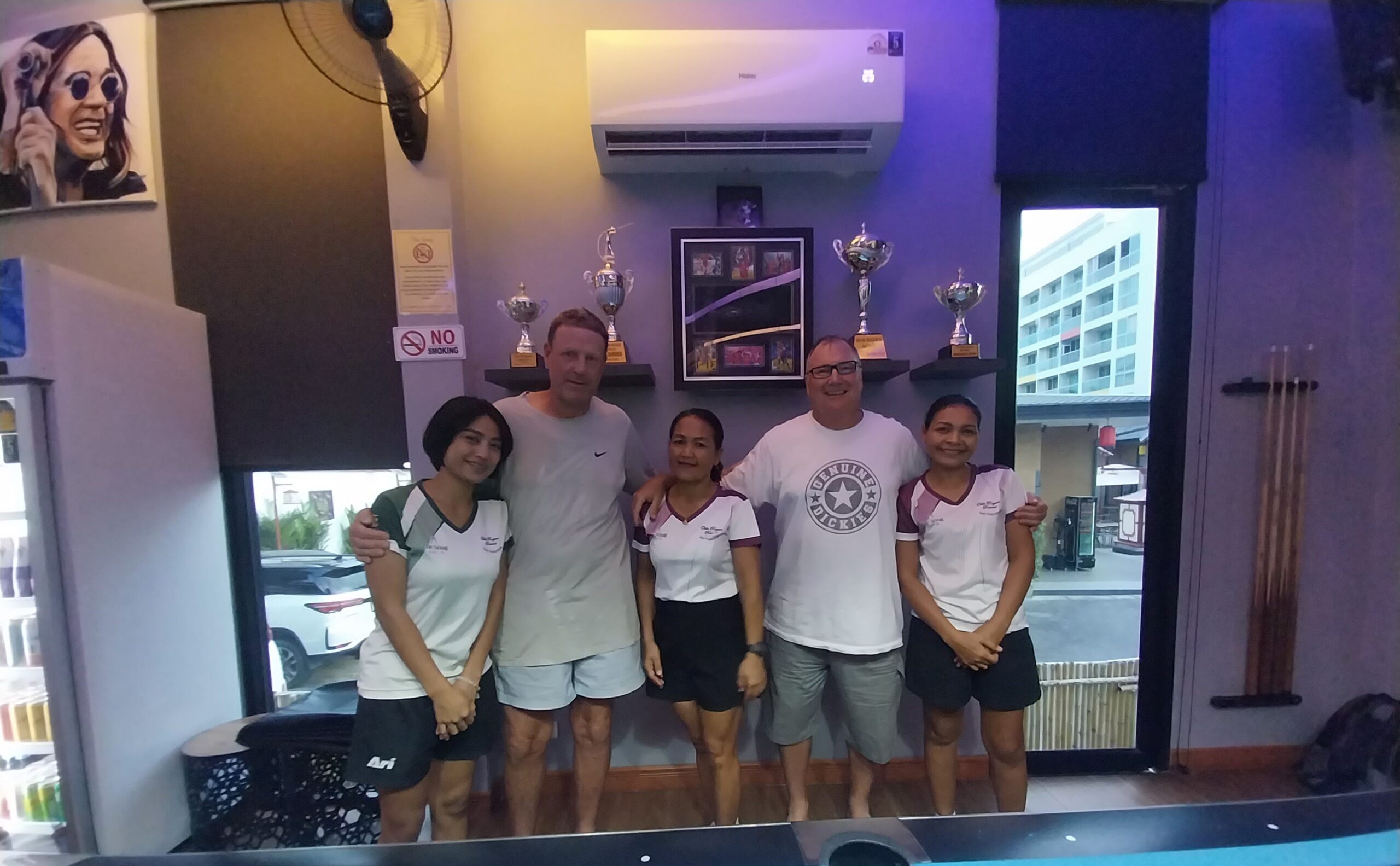 DAVID BECOMES FIRST TIME WINNER AS JOHN REPS ACES - Pattaya Sports Club